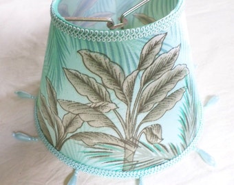 Teal lamp shade | Etsy