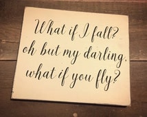 Unique what if i fall related items | Etsy