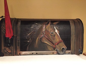 Horse mailbox | Etsy