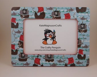 Pirate photo frame | Etsy