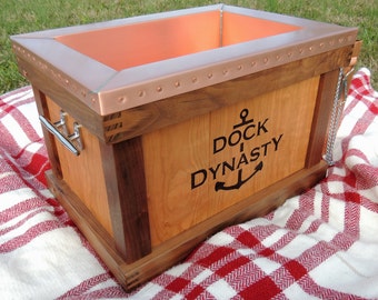 CUSTOM HANDMADE COPPER COOLERS by COPPERBOX on Etsy