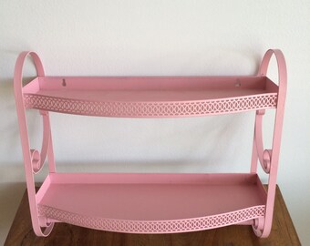 Vintage metal shelf | Etsy