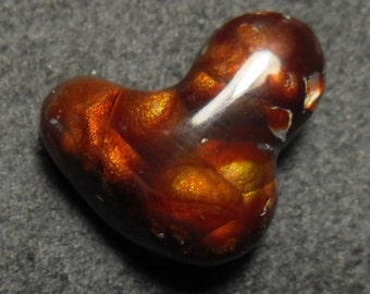 Beautiful fire agate cab E0449 by YMCOMPANYGEMSTONES on Etsy