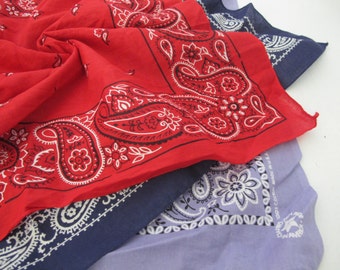 Cowboy neckerchief | Etsy