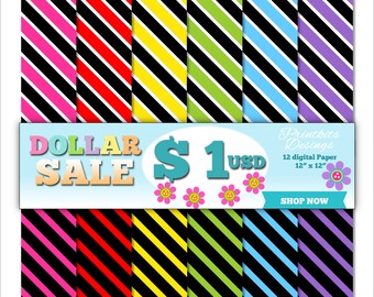 DOLLAR SALE Instant Download Mini Polka Dots by PrintkitsDesigns