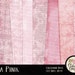 Soft Pink Digital Scrapbook Kit Clipart Pale Baby Pink