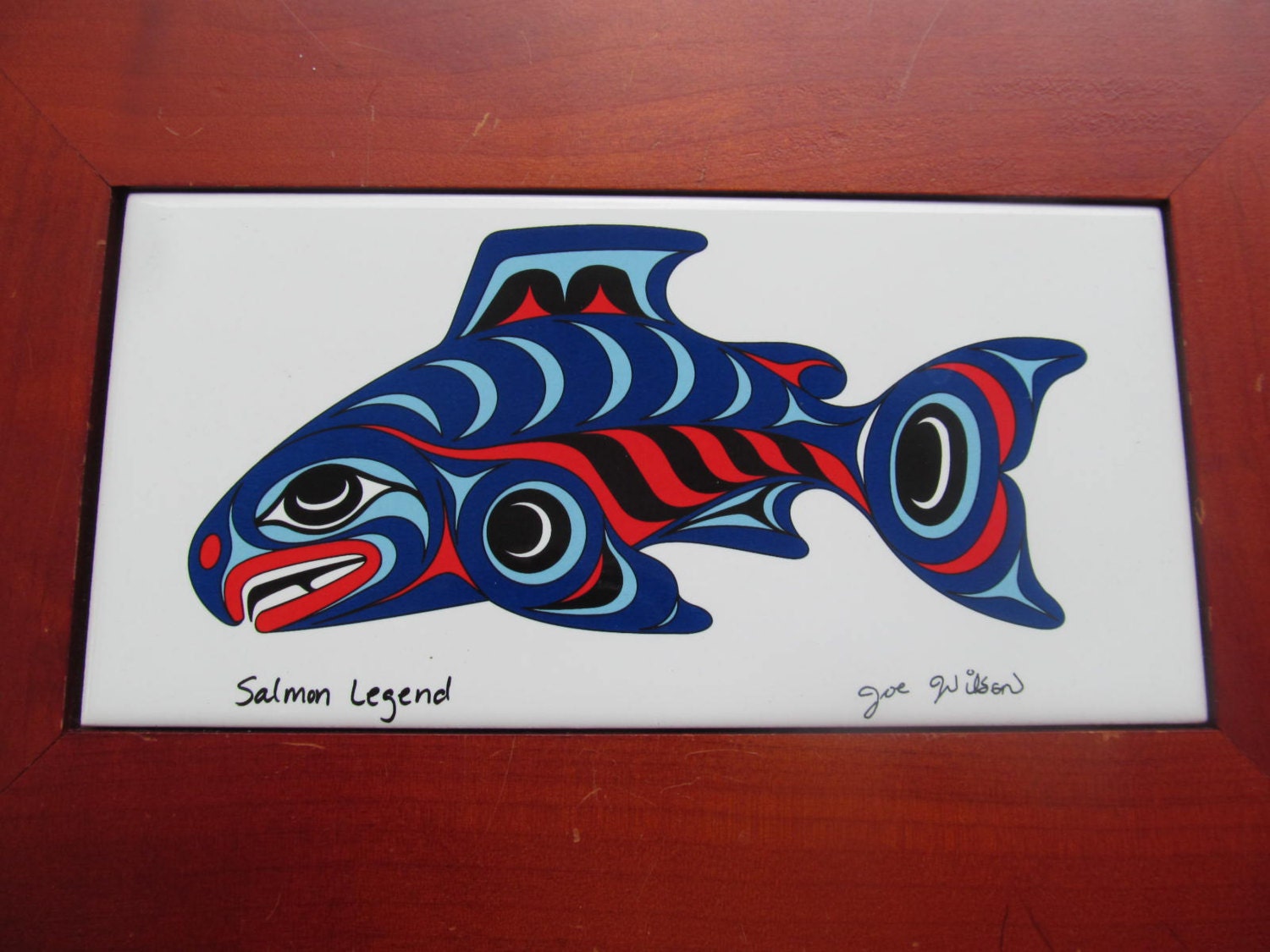 Joe Wilson Salmon Legend Native American Art a