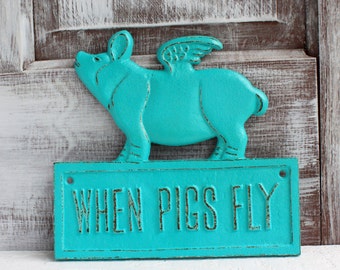 Flying pig | Etsy