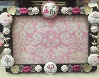 Bling picture frame | Etsy