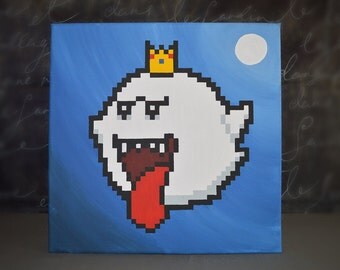 Luigi pixel art | Etsy