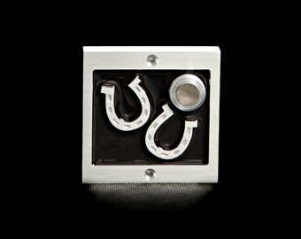 Hummingbird Doorbell with Lighted Button by ModishMetalArt on Etsy