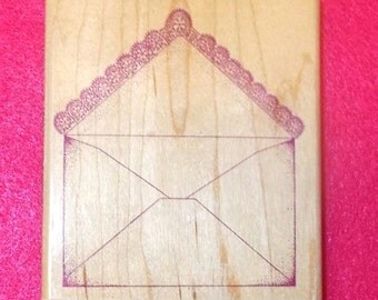 Postal rubber stamp | Etsy