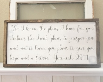 Rustic bible verse | Etsy