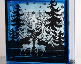 Unique glass block svg related items | Etsy