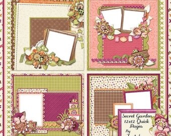 On Sale 50% Off Oh So Pretty Digital Scrapbook by JssScrapBoutique