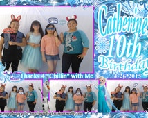 Unique frozen photo booth related items | Etsy