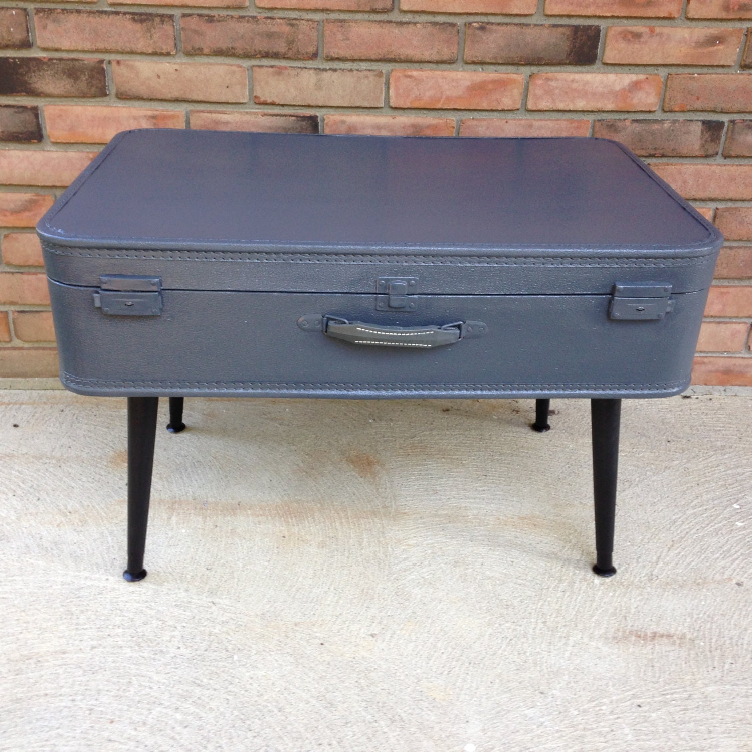 Upcycled Suitcase Coffee Table, Side Table, Accent Table, Storage Table ...