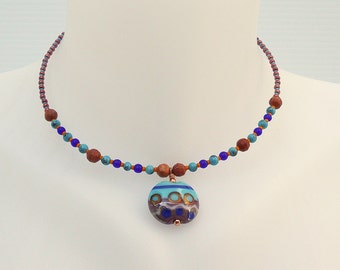 Memory wire necklace | Etsy