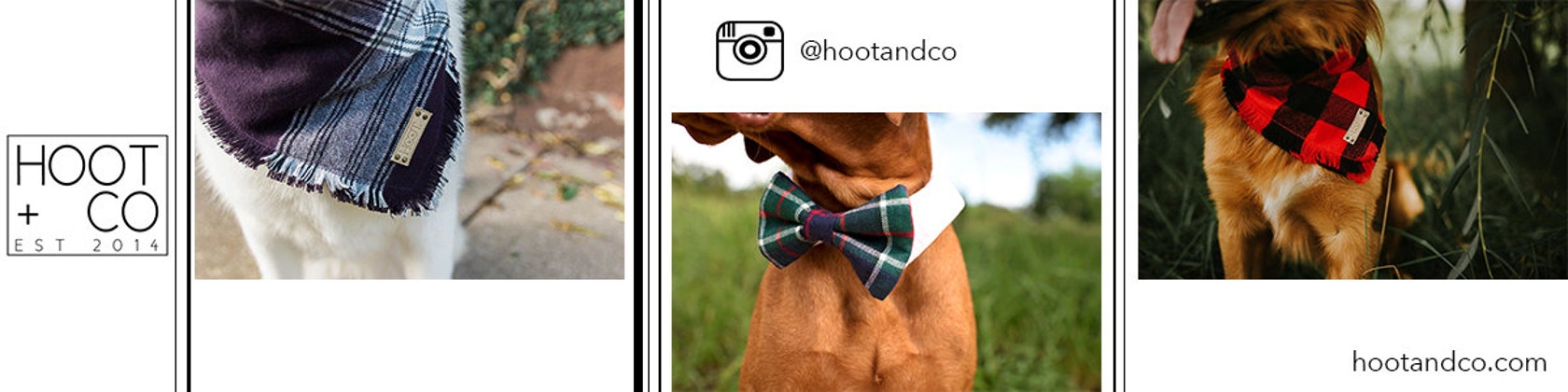 Hoot & Co Featuring Bandanas Bow Ties & More by HootandCoPetShop
