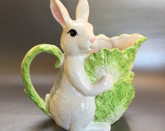 Rabbit pitcher | Etsy