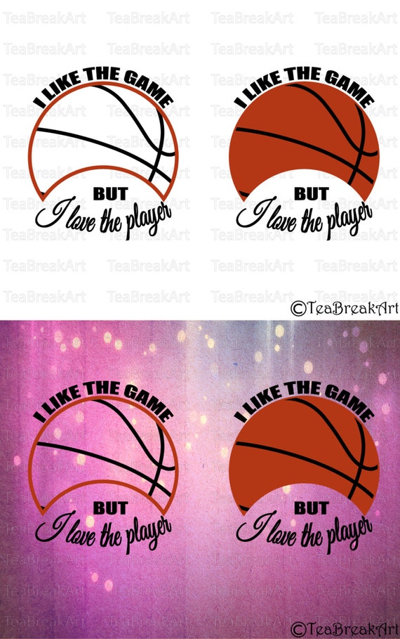 I like the game but I love the player Basketball Monogram