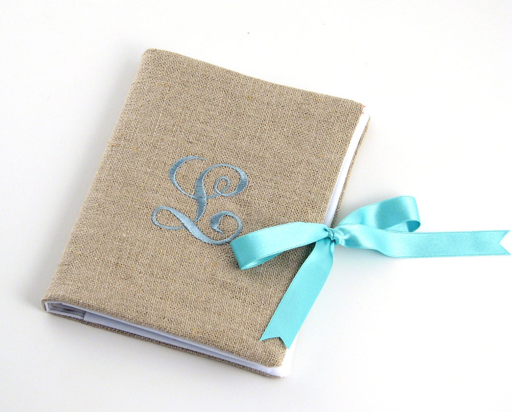 Personalized Photo Album // Monogrammed Brag Book