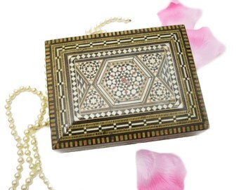 Rustic jewelry box | Etsy