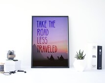 Popular items for road less traveled on Etsy