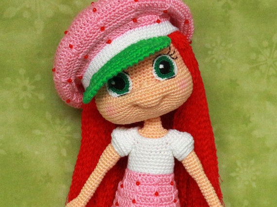 Crochet Strawberry Shortcake Doll Pattern