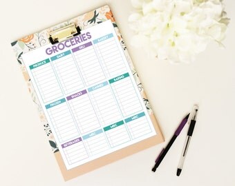 EDITABLE Printable Anything List To Do List Shopping List