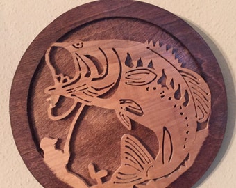 Scroll saw fish | Etsy