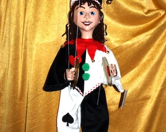 Unique jester puppet related items | Etsy