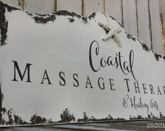 Massage therapy sign | Etsy