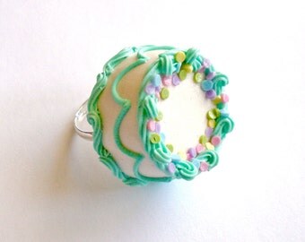 Boba Tea Ring Bubble Tea Ring Kawaii Bubble Tea by FatallyFeminine