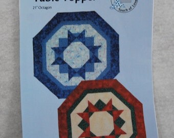 Octagon table topper | Etsy