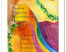 Popular items for acrostic on Etsy