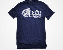Unique gone fishing shirt related items | Etsy