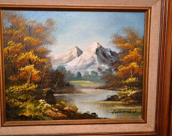 G whitman painting | Etsy