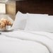 White Pure linen Sheet set. 4 pieces flat fitted sheets