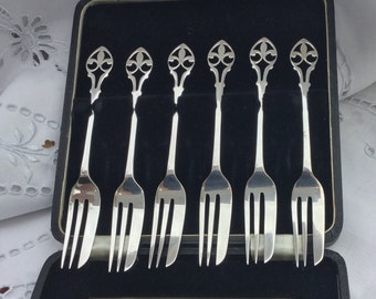 Unique pastry forks related items | Etsy