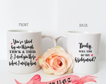 Bridesmaid poem | Etsy