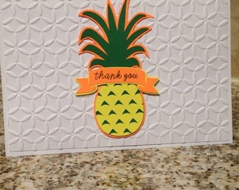 Pineapple thank you | Etsy