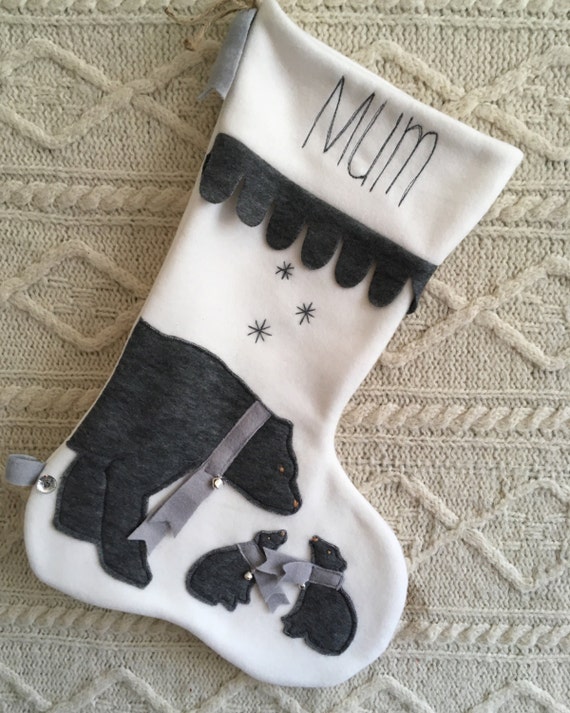 Handmade Personalized Christmas stocking