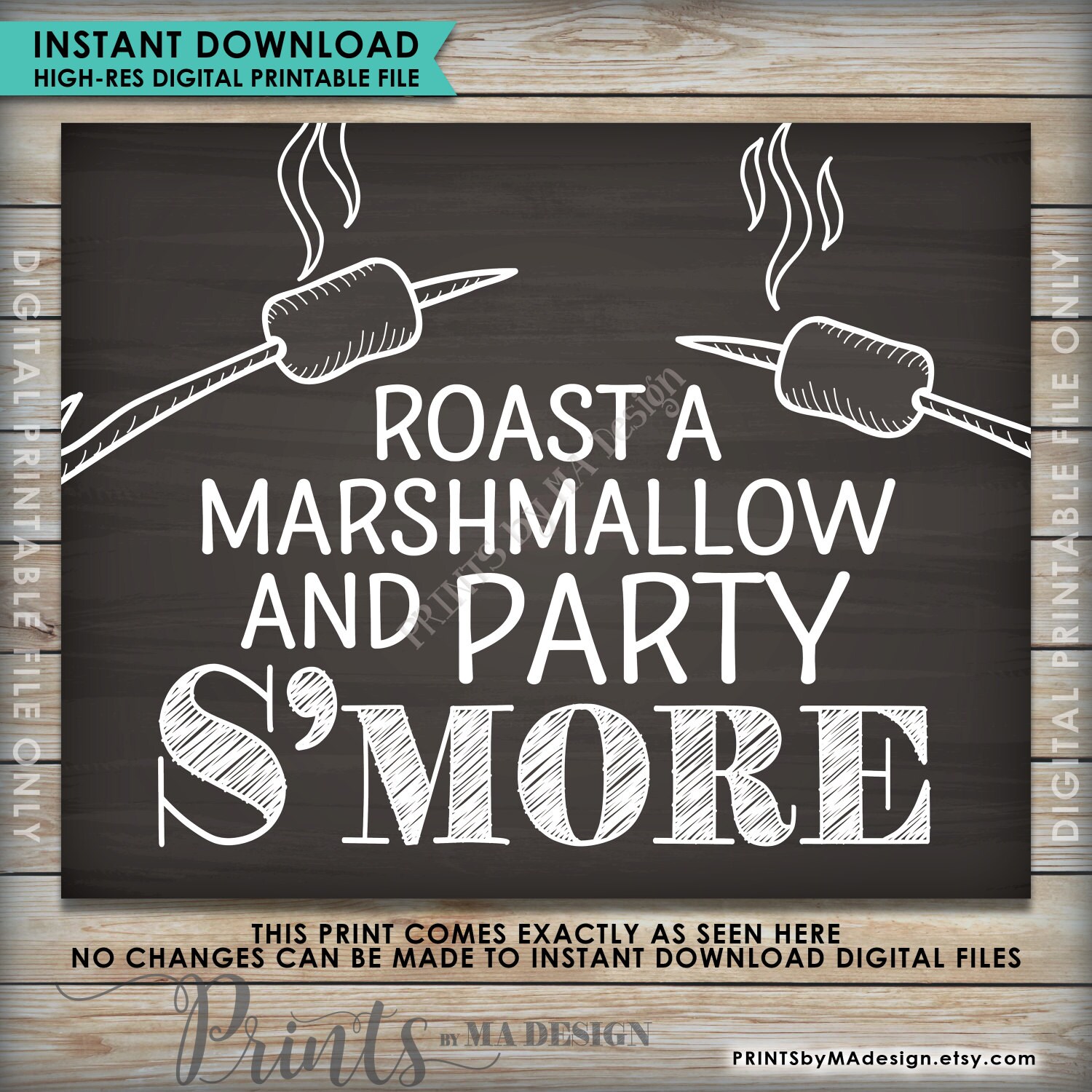 Smore Wedding Sign Chalkboard at Annie Spafford blog