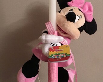 Minnie mouse candle | Etsy