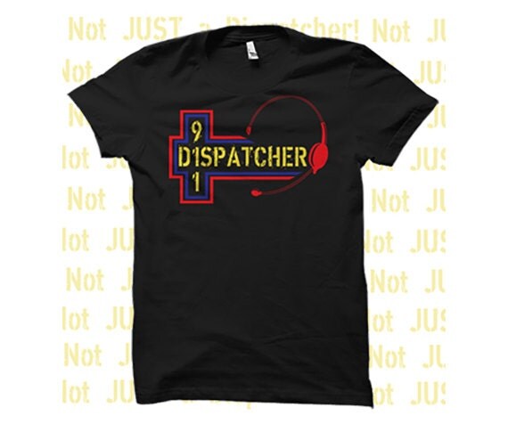 911 Dispatcher Shirts 911 T-SHIRTS Thin Gold by beKReativDesigns