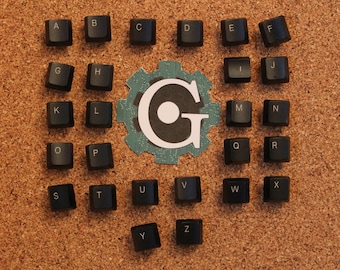 Alphabet push pins | Etsy