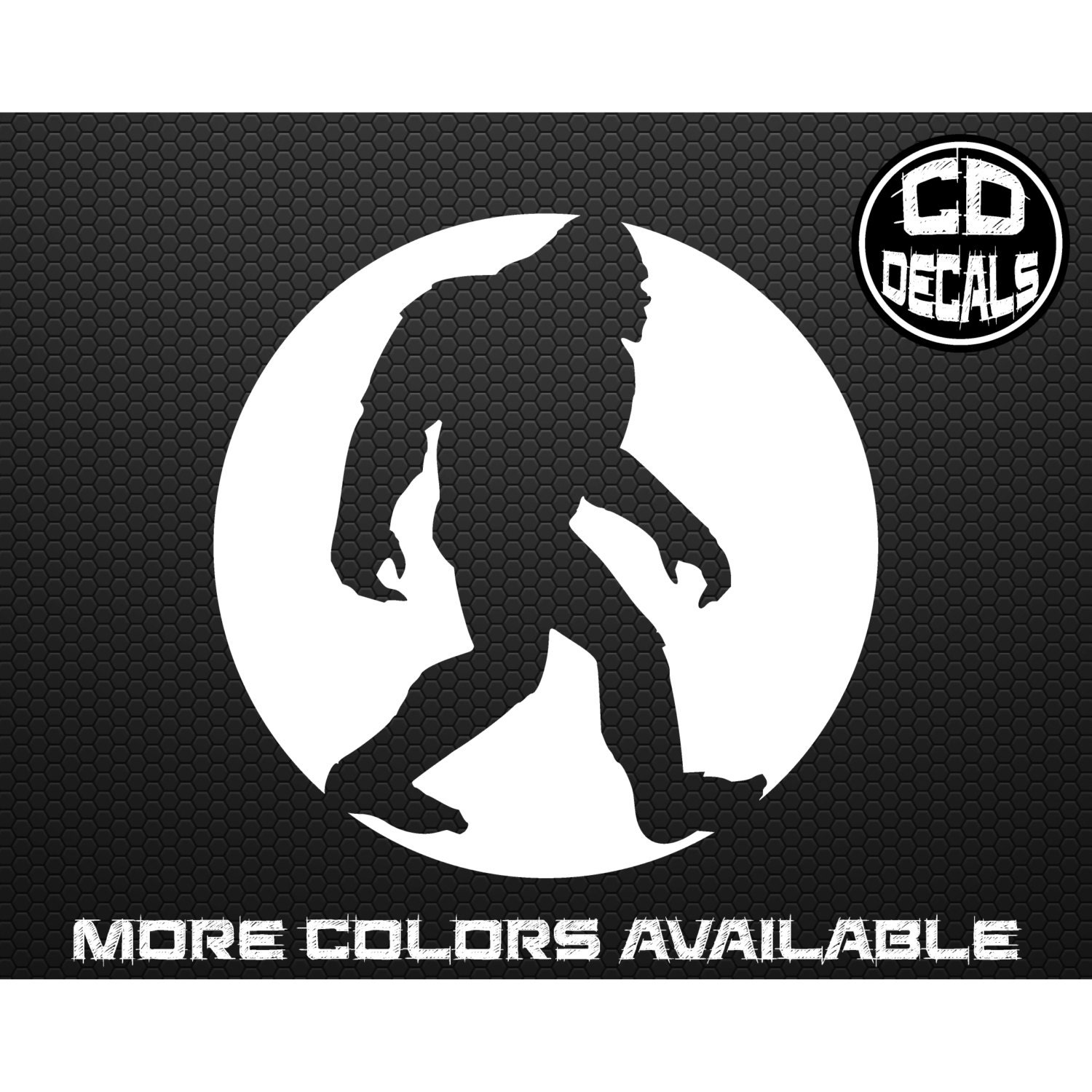 Sasquatch Bigfoot Decal