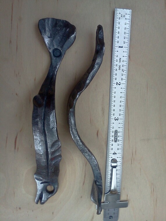 swimming fish drawer pulls by DustandIron on Etsy