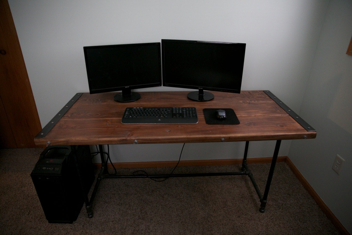 Industrial Pipe Desk